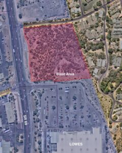 Blasting at Future Site of Quick Trip Gas Station in Prescott | My ...